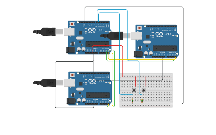 Circuit Design Copy Of Comunicazione I2c Tinkercad