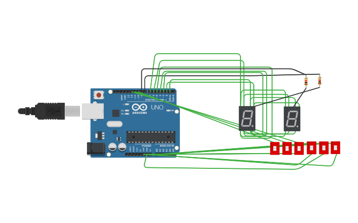 Circuit Design Binary To Decimal Decoder Tinkercad
