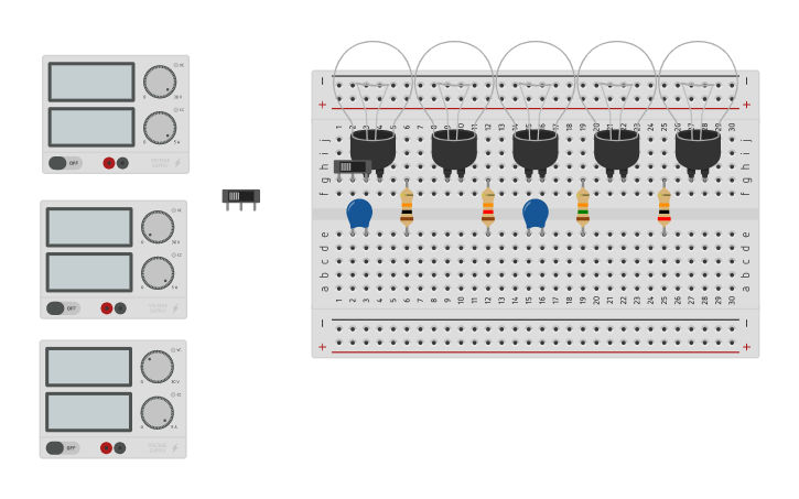 Circuit design Circuito en paralelo - Tinkercad