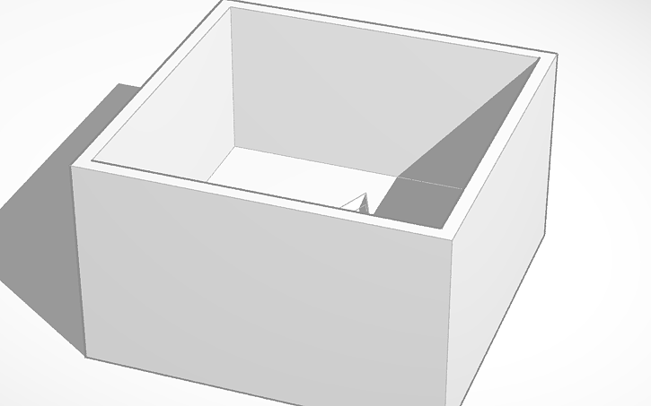 3D design star secret light box - Tinkercad