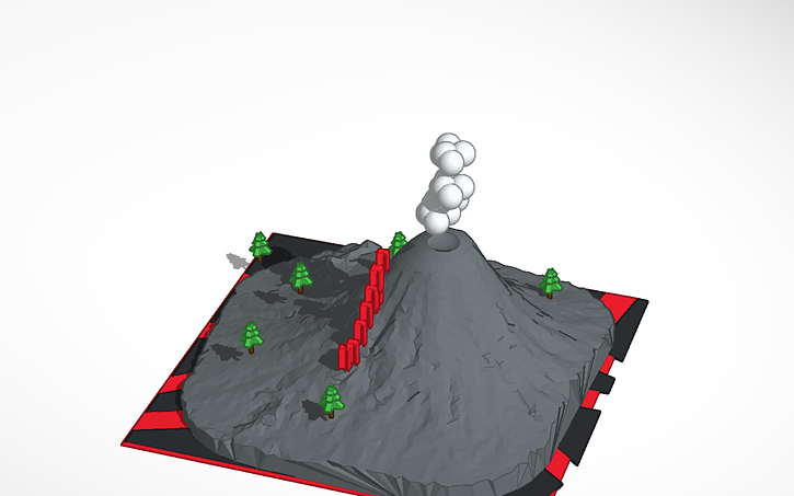 3D design Copy of Volcano(competition) | Tinkercad