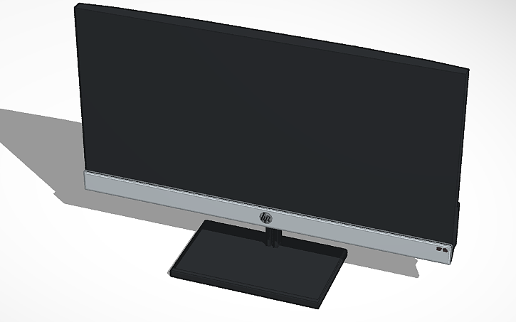 3D design HP-Monitor | Tinkercad