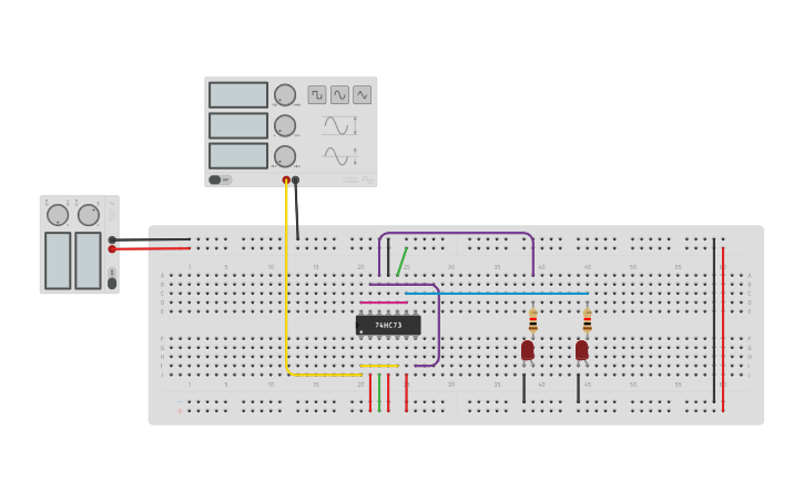 Circuit Design Mod 3 Synchronous Up Counter Tinkercad