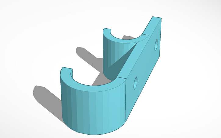 3D design Wall Mount Hanger | Tinkercad