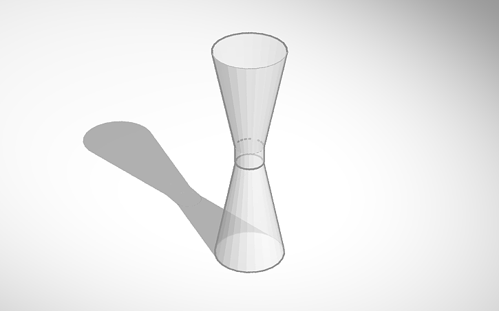 3D design hourglass | Tinkercad