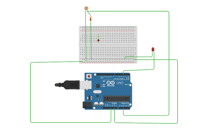 Circuit Design Ldr Brightness Control Tinkercad