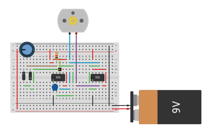 Circuit Design 555 Forward Reverse Pwm Basic Tinkercad