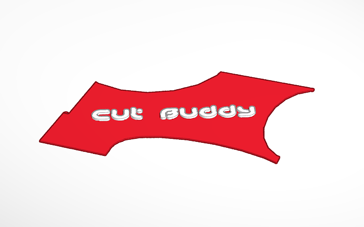 3D design Cut Buddy - Tinkercad
