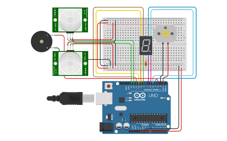Circuit design 19BLC1106 L4 C2 | Tinkercad