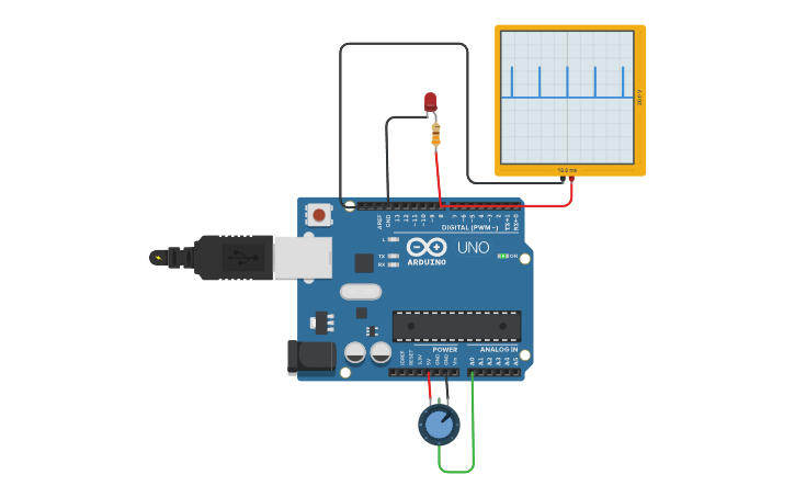 Circuit design EE312: Assignment 3 - Task (c) - Tinkercad