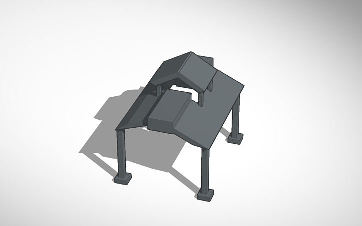 3D design gazebo | Tinkercad