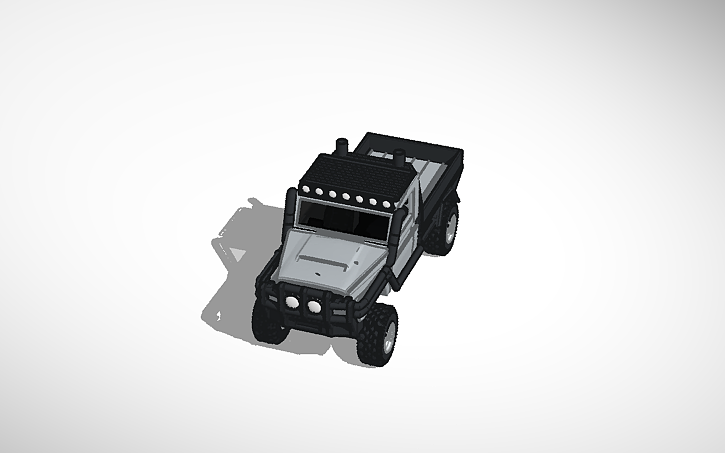 3D design 79 landcruiser - Tinkercad