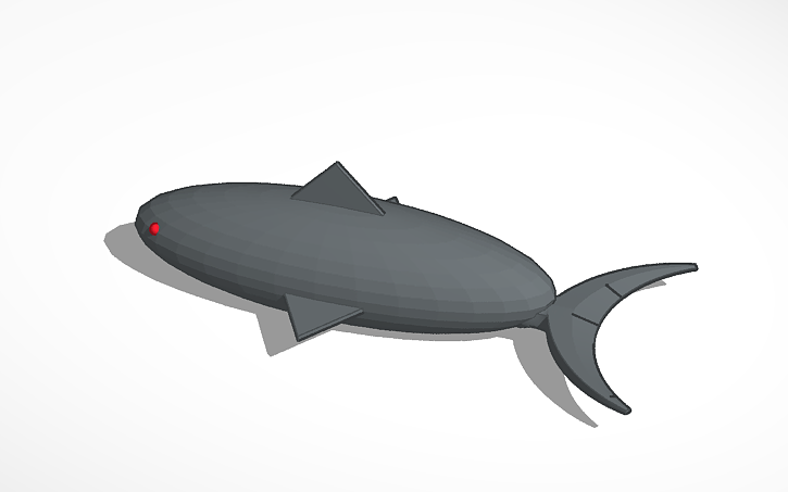 3D design levons shark - Tinkercad