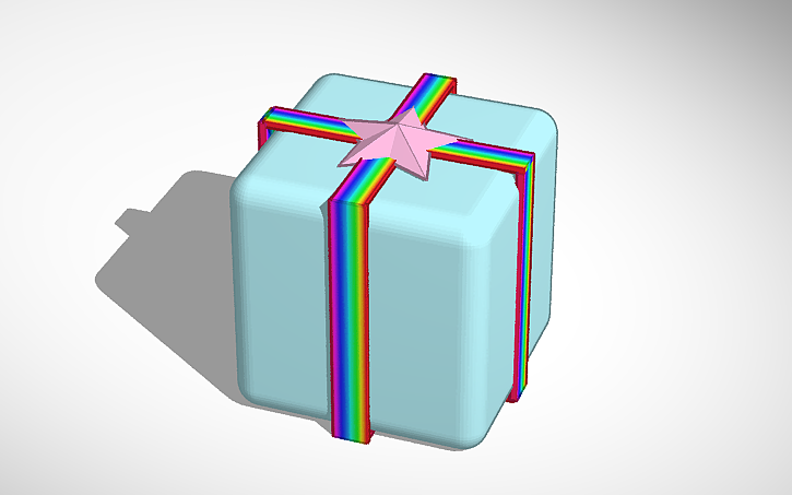 3d Design Hediye Kutusu Tinkercad