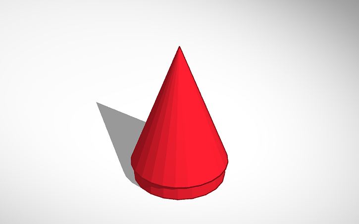 3D design model rocket nose | Tinkercad