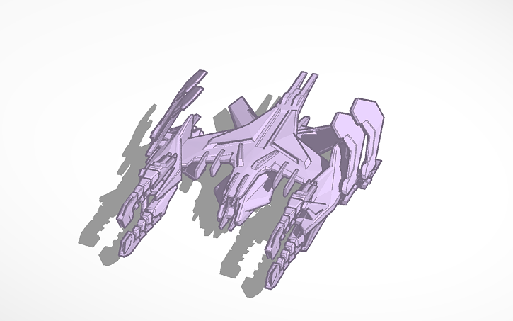 3D design Viriax Gunship | Tinkercad