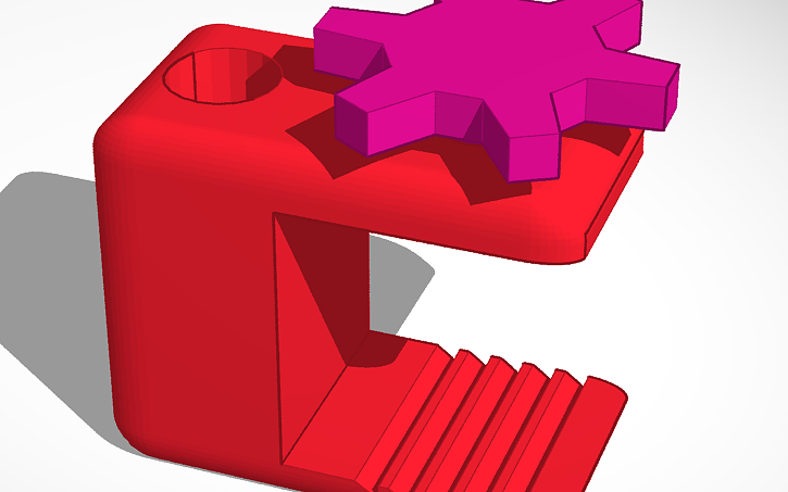 3D design TableClamp - Tinkercad
