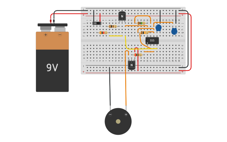 Circuit design Speaker Circuit - Tinkercad