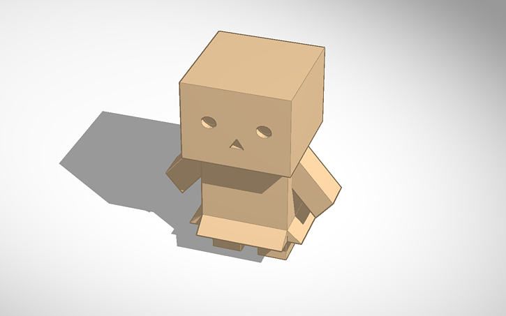 3D design Cardboard Robot - Alex C. - Tinkercad