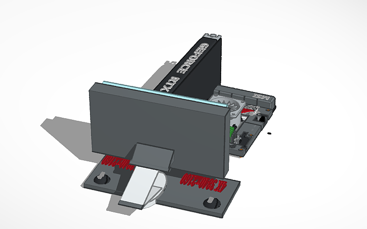 3d Design Motherboard Msi Meg Tinkercad