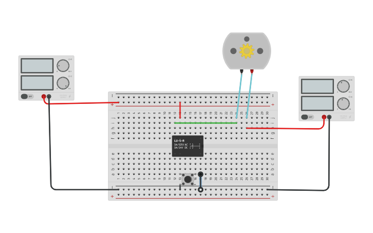 Circuit design Clase de relé | Tinkercad