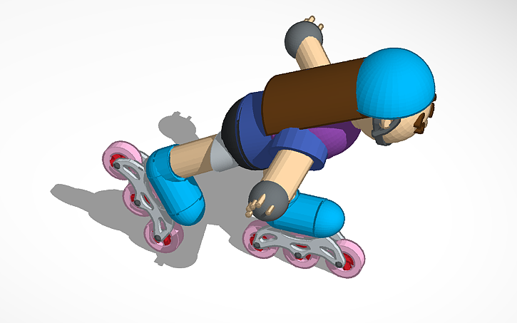 3D design Inline skating | Tinkercad