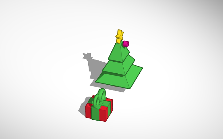 3D design Christmas ornaments - Tinkercad