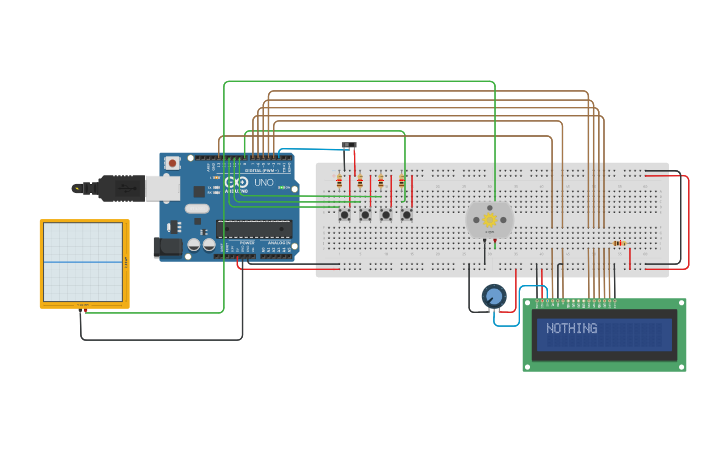 Circuit design Power Window - Tinkercad