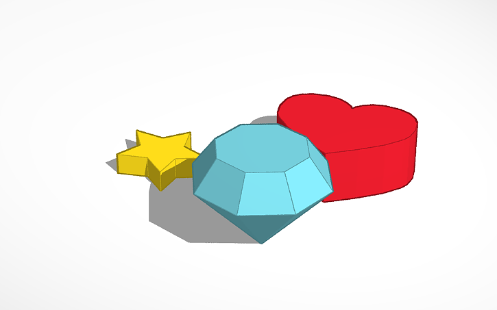3D design shapes - Tinkercad