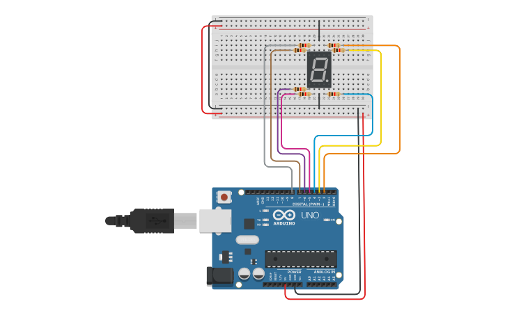 Circuit design Aula 7 - Projeto 4 | Tinkercad