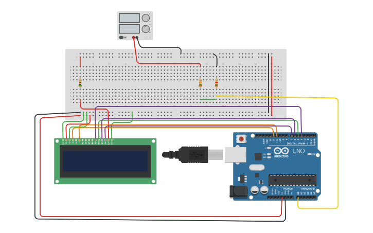Circuit design Projeto EDP | Tinkercad