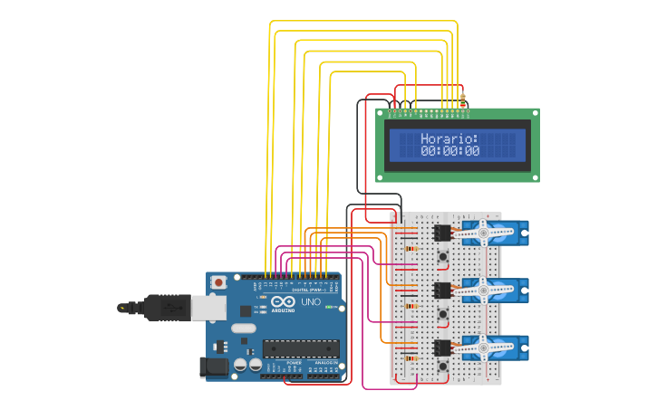 Circuit design SPD TP2 FINAL | Tinkercad