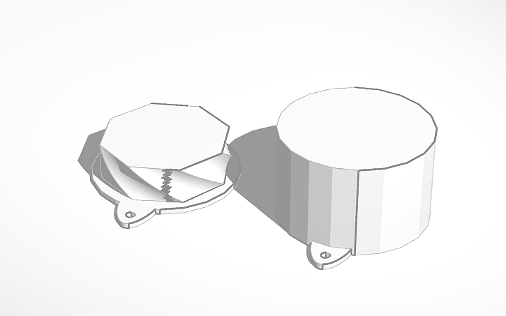 3D design Make the Body With Locking Tab - Tinkercad