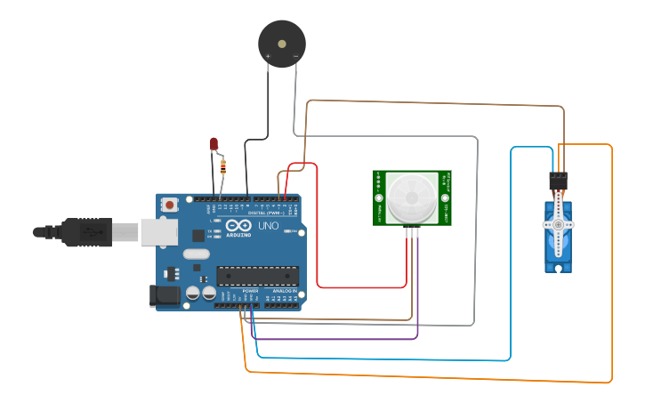 Circuit design PROJECT-1 | Tinkercad