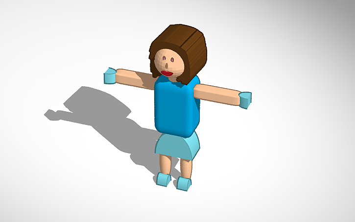 3D design Exercicio 1 Avatar Tinkercad - Tinkercad