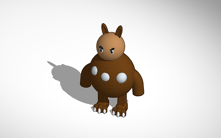 3D design totoro | Tinkercad