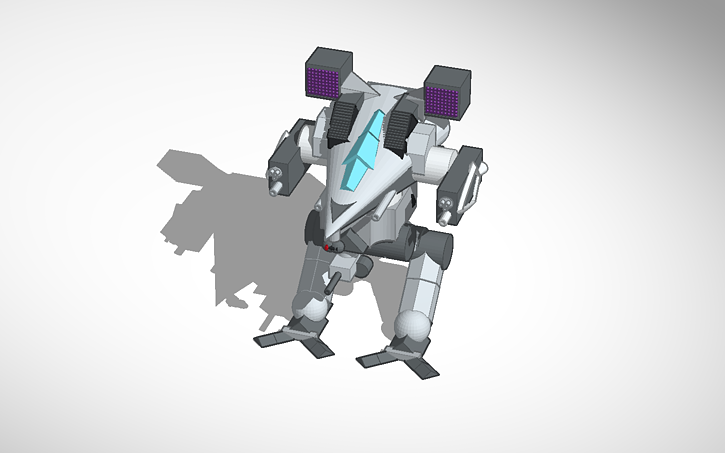 3D design Madcat mech | Tinkercad
