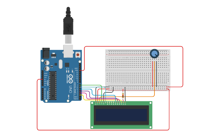 Circuit design Modulo Terminado | Tinkercad