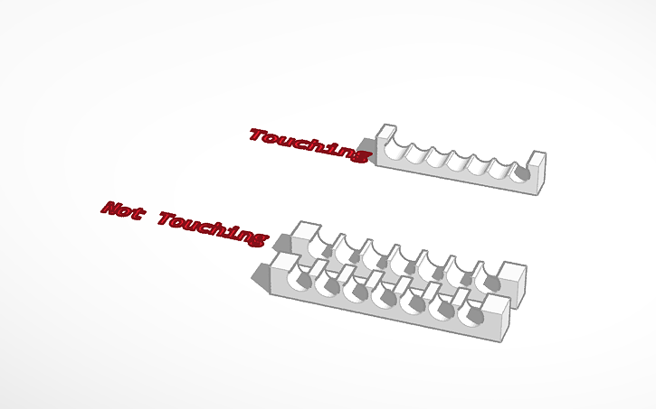 3D design 1/4" Copper Coil Clamp - Induction Heater - Tinkercad