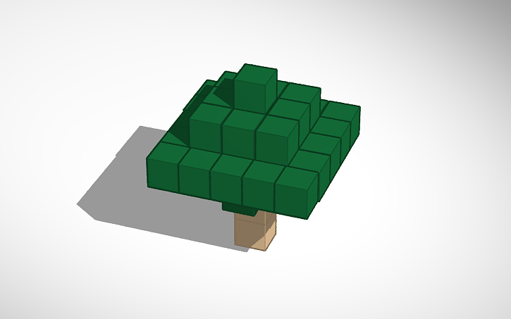 3D design The Big Tree - Tinkercad