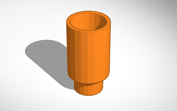 3D design poo pipe - Tinkercad