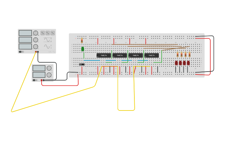 Circuit design ct-1,a) Design and implement right shift-register ...