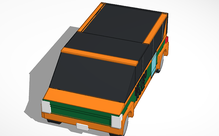 3D design Seoul Taxi (COD: AW) - Tinkercad