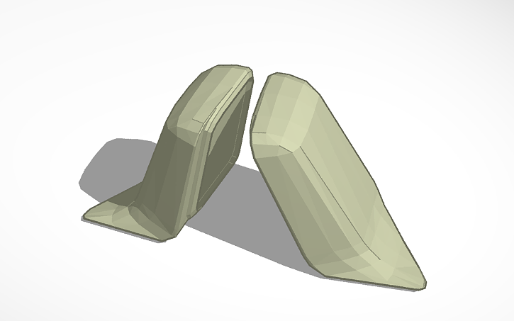 3D design AE86 side mirror - Tinkercad