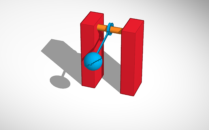 3D design PENDULO - Tinkercad