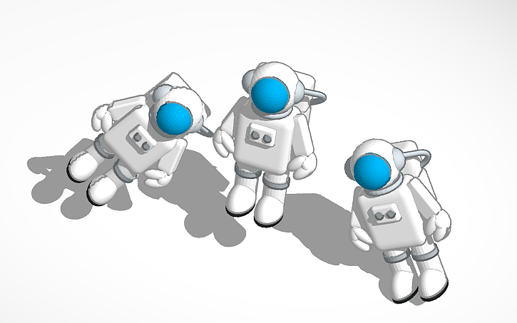 3D design Astronaut - Tinkercad