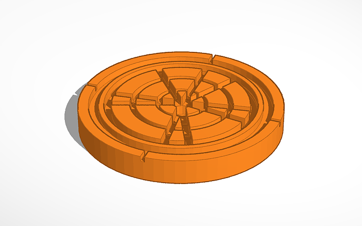 3D design SW_Legion_Shield_Token - Tinkercad