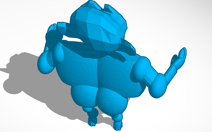 3D design Robot Monkey - Tinkercad