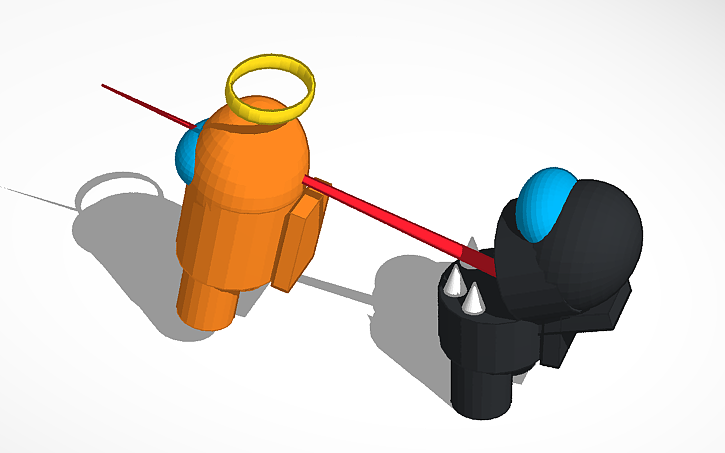 3D design Among us | Tinkercad