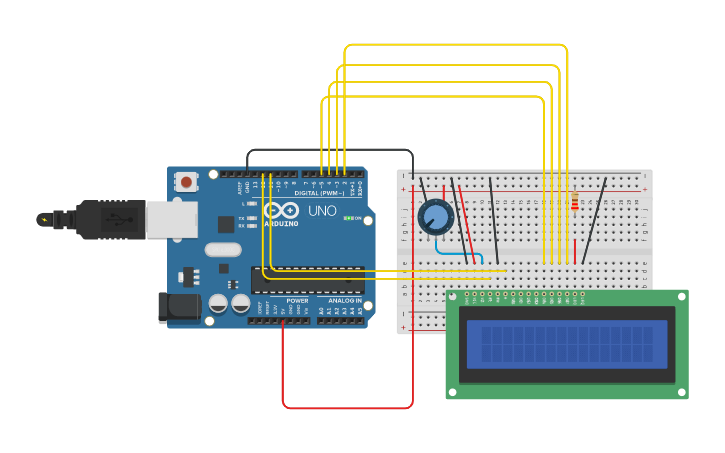 Circuit design scroll - Tinkercad